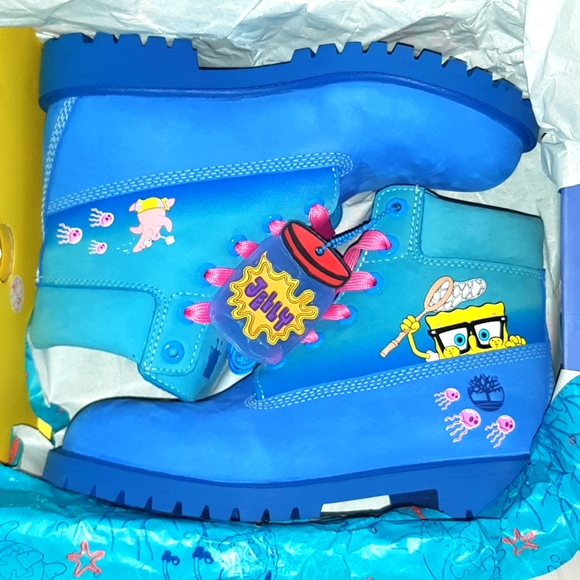 Timberland | Shoes | Timberland X Spongebob Boots Nwt | Poshmark